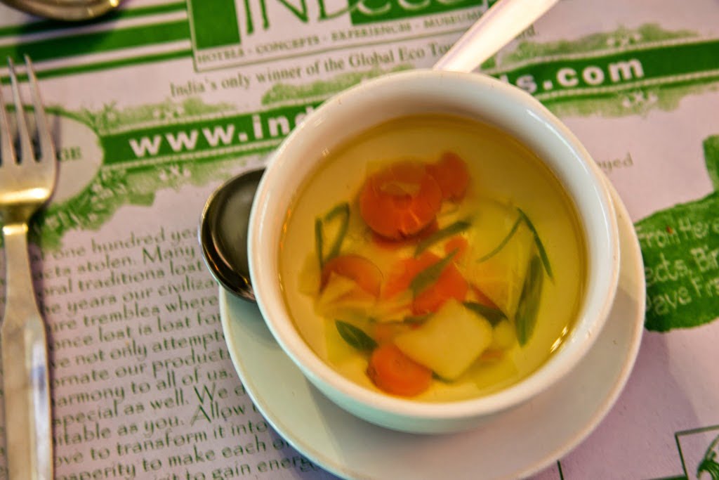 A Traditional Tamil Lunch at INDeco Heritage Hotel: Swamimalai, India ...